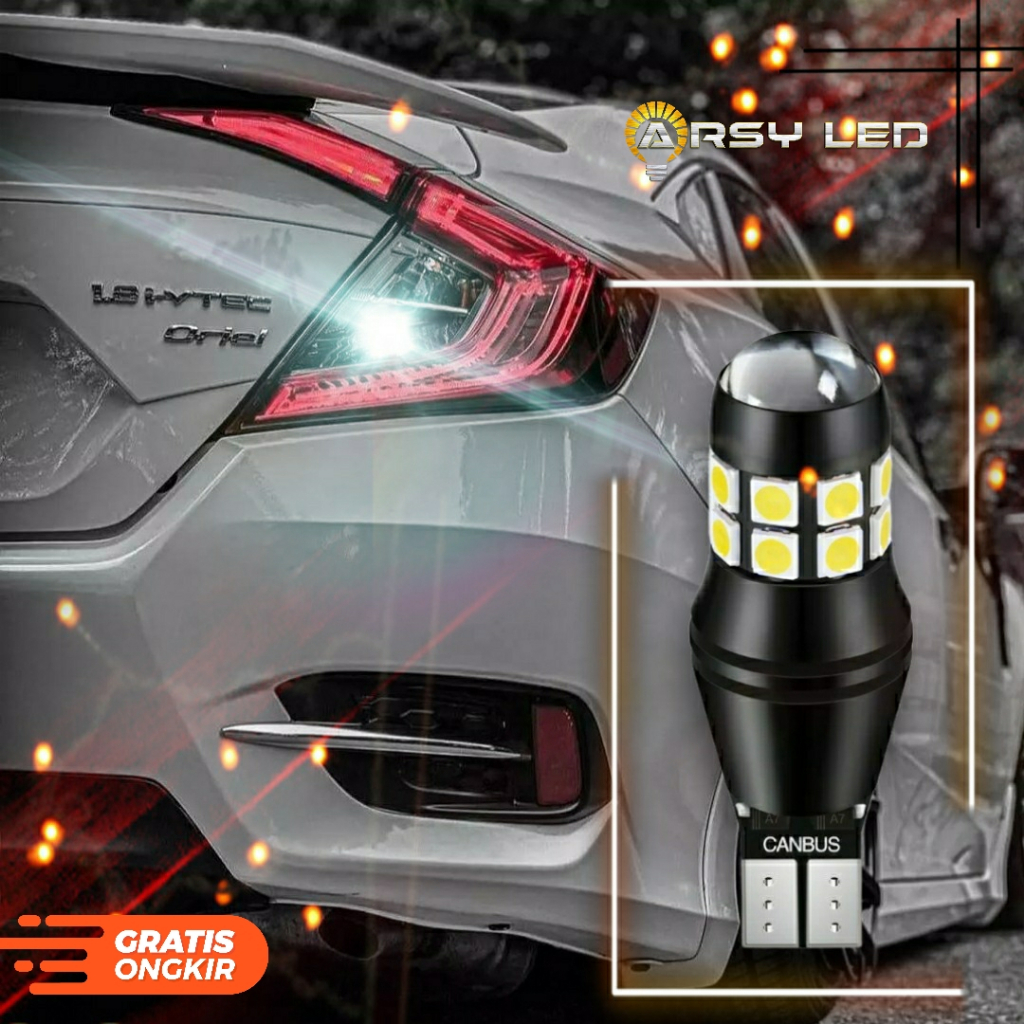 Jual ARSYLED Paket Lampu Plafon Kabin Mundur Sein Plat LED Mobil Honda CITY hatchback | Shopee ...
