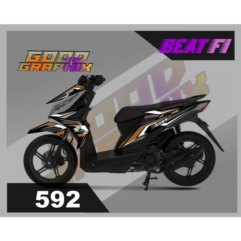 Jual STRIPING BEAT FI - STIKER VARIASI BEAT FI FULL BODY CUSTOM ...
