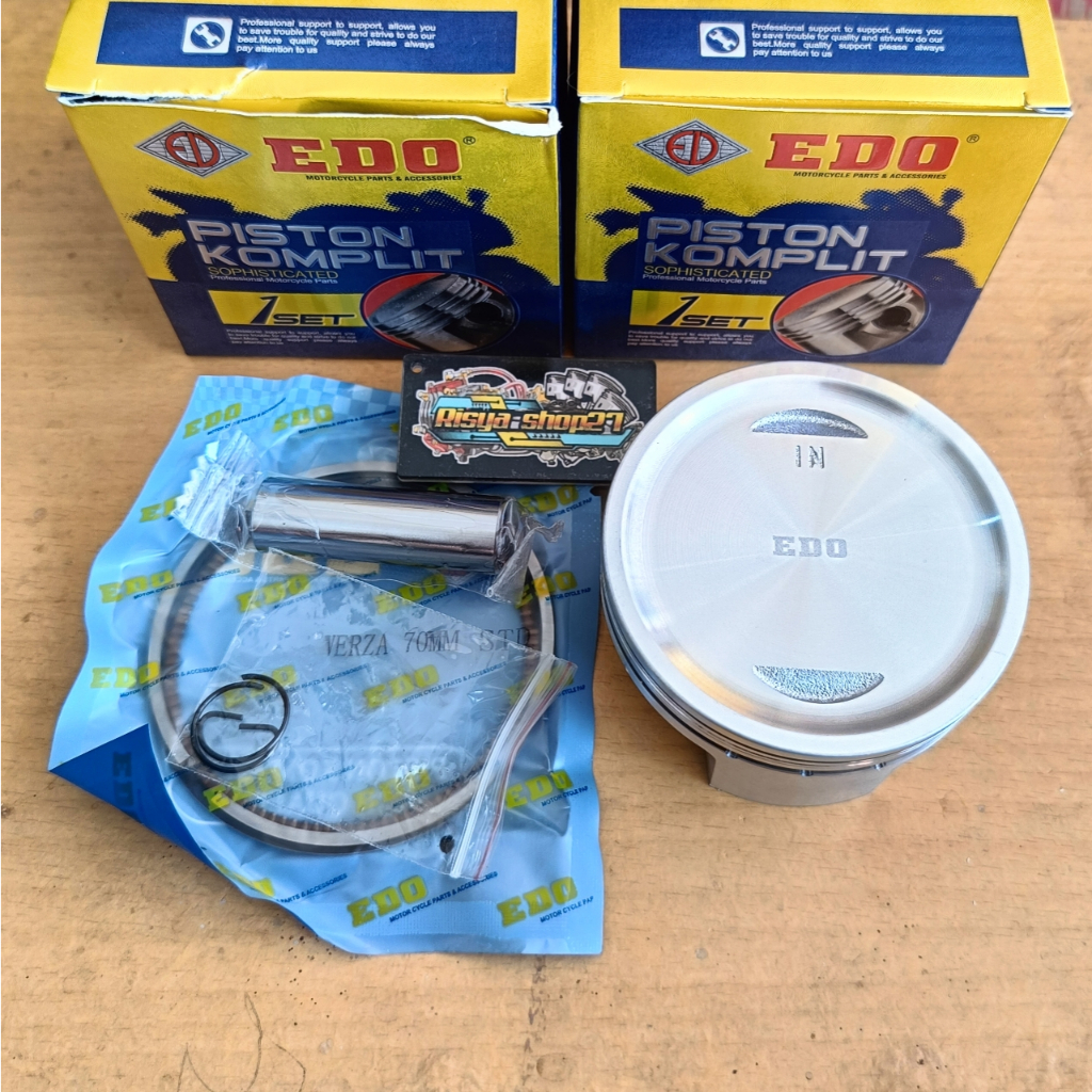Jual Piston Edo 70 mm pen 14 Jupiter mx vixion r15 v1 v2 Verza crf150 ...