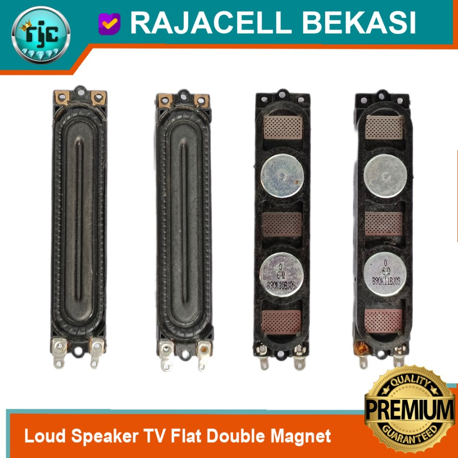Jual Speaker TV Flat 6 Ohm Double Magnet untuk TV Universal MP3 ...