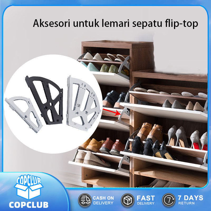 Jual Rak Sepatu Lipat Bracket Fitting Rak Sepatu Putar Cabinet Hinges ...