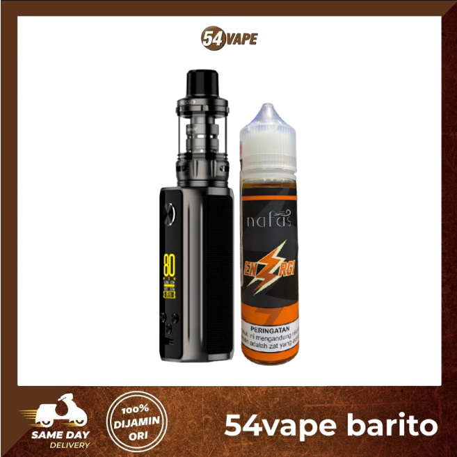 Jual Vaporesso Target 80 Kit Mod Authentic + Liquid Nafas 60ml | Shopee ...