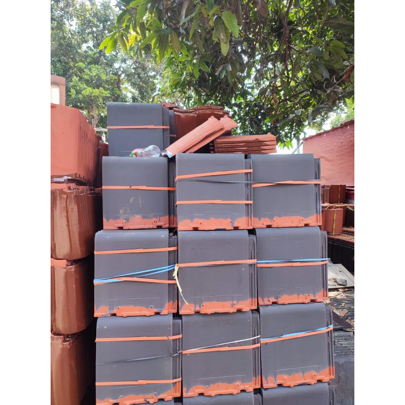 Jual Genteng Kanmuri Full Flat Medi Grey KW 2 Kenteng Murah Atap Rumah ...