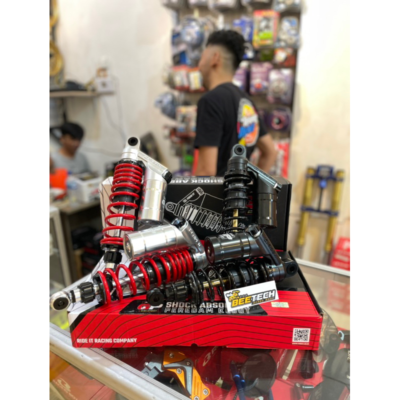 Jual SHOCK TABUNG BELAKANG MOTOR BEBEK DOUBLE CLICK ORIGINAL RIDE IT ...