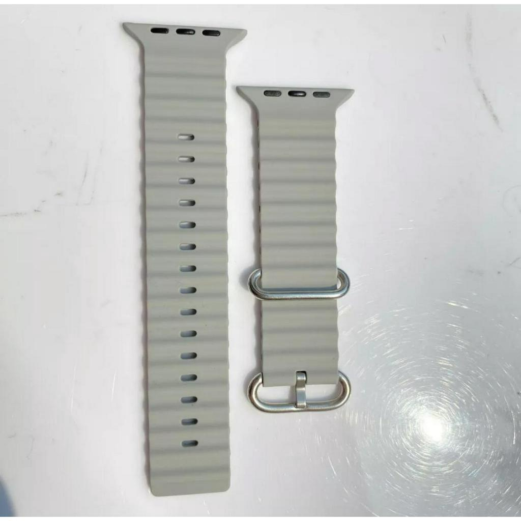 Jual Tali T800 strap silicon ultra 42/44/45mm strap rubber ultra strap ...