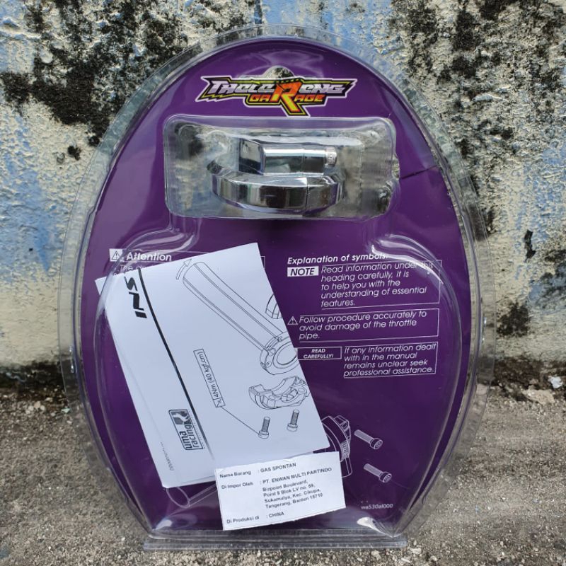 Jual Gas Spontan Kontan Quick Throttle Pipe Mx King Y15ZR Uma Racing ...