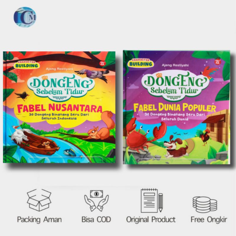 Jual Dongeng Sebelum Tidur; Fabel Nusantara Dan Fabel Dunia Populer ...