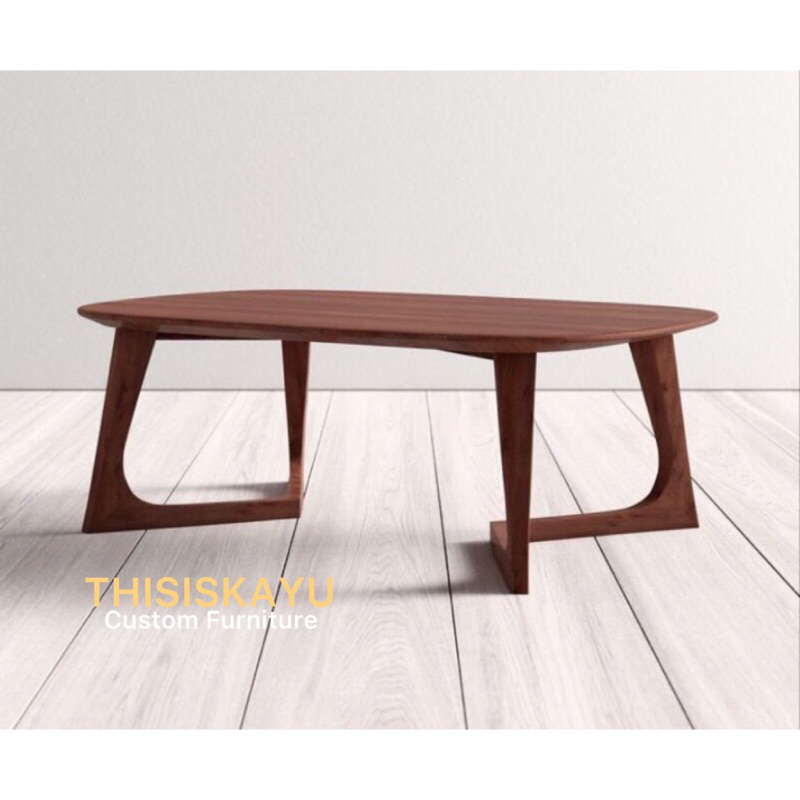 Jual MEJA MAKAN LESEHAN KAYU JATI ASLI SOLID JAPANDI JAPANSE STYLE ...