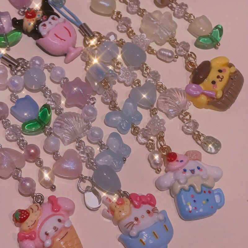 Jual Sanrio Phone Charms | Gantungan Hp | Fairycore Coquette Dollette ...
