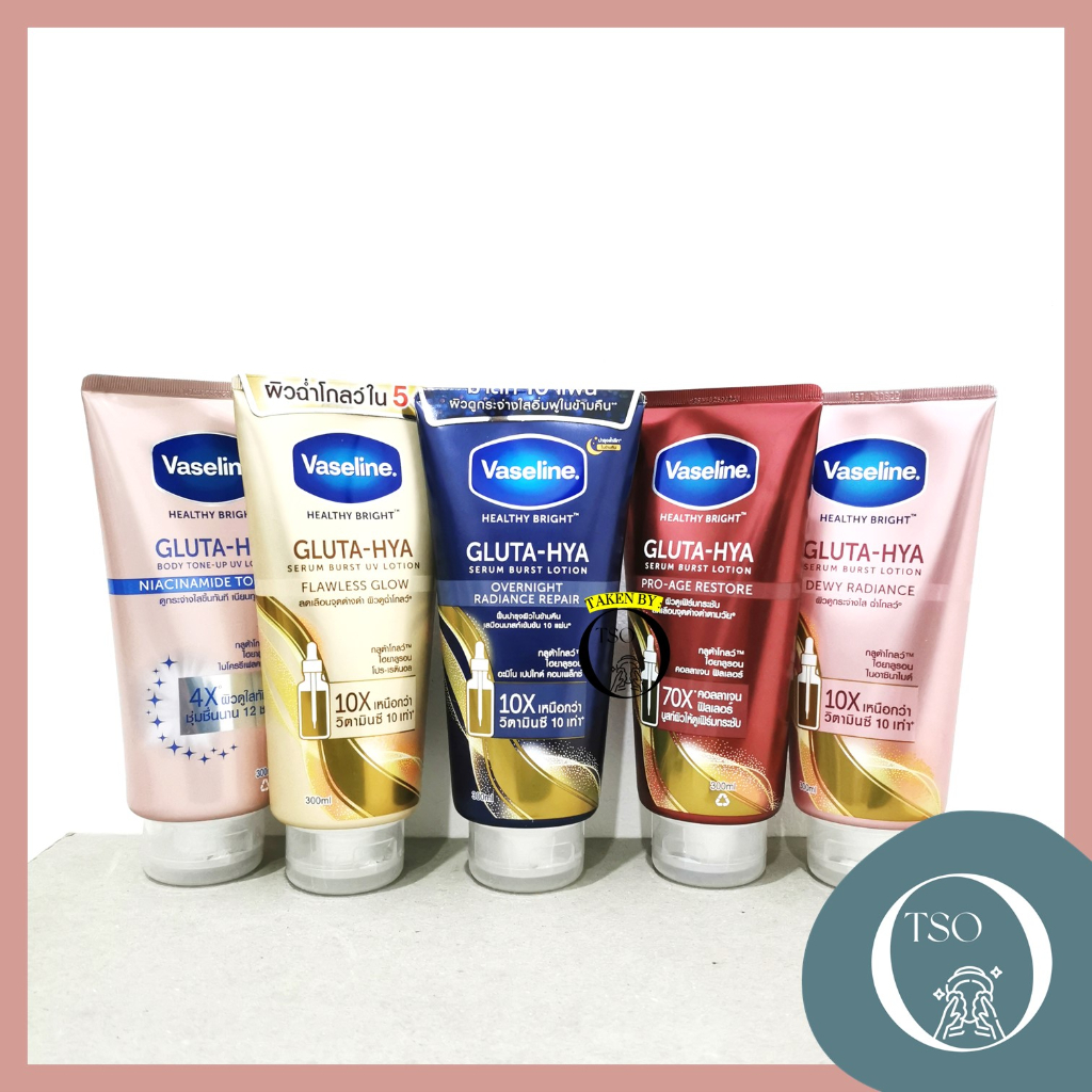 Jual VASELINE - Gluta-Hya Serum Burst Lotion Dewy Radience || Flawless ...