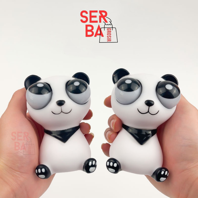 Jual SG- Mainan Squishy Panda Mata viral mainan squishy pencet | Shopee ...