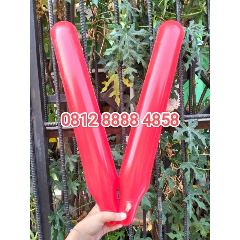 Jual Balon Tepuk / Balon Supporter Polos Tanpa Logo. Warna Balon Tepuk ...