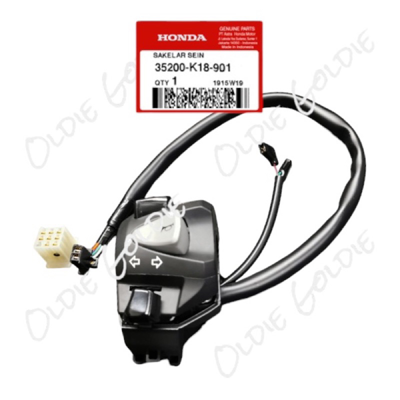 Jual 35200 K18 901 Holder Saklar Lampu Kiri Honda Verza AHM | Shopee ...