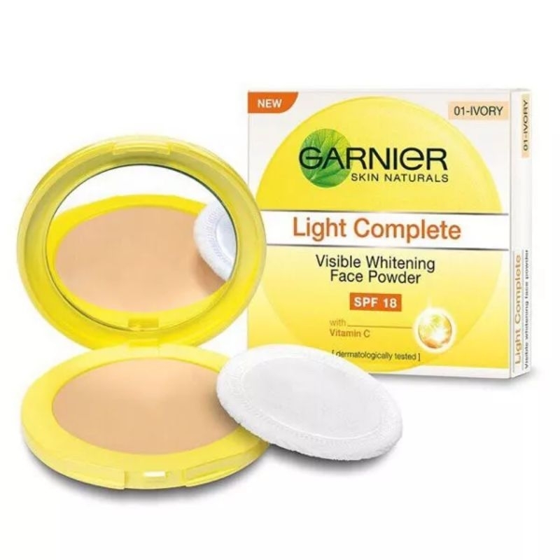 Jual Garnier Light Complete Face Powder [ Ivory ] | Shopee Indonesia