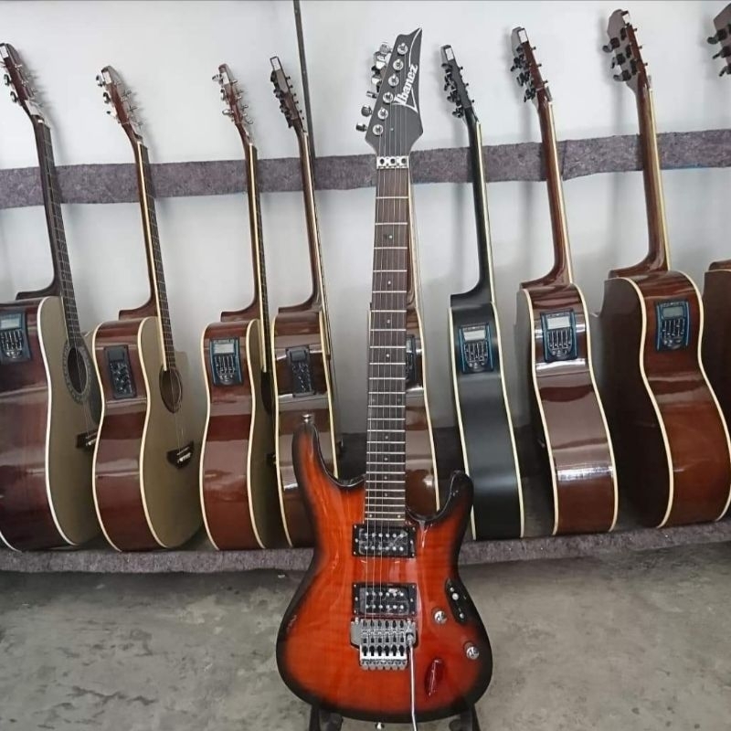 Jual Gitar listrik Elektrik murah model strato Ibanez s series custom ...