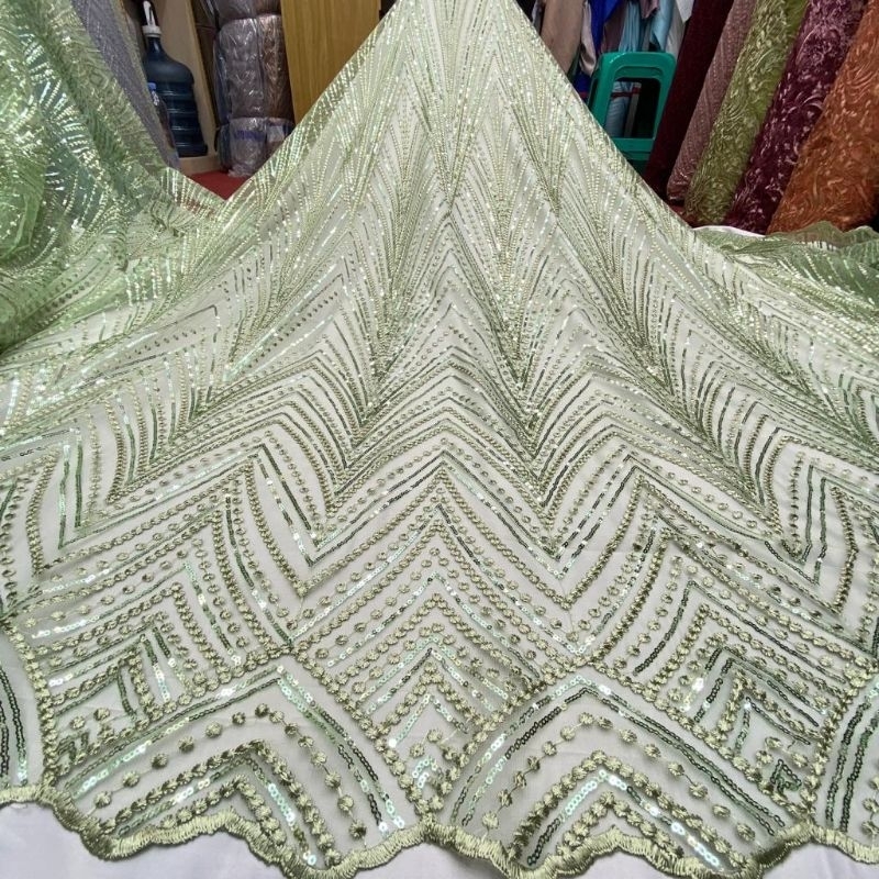 Jual Tile Payet mutiara, Bahan kebaya Brokat swaroski payet | Shopee ...
