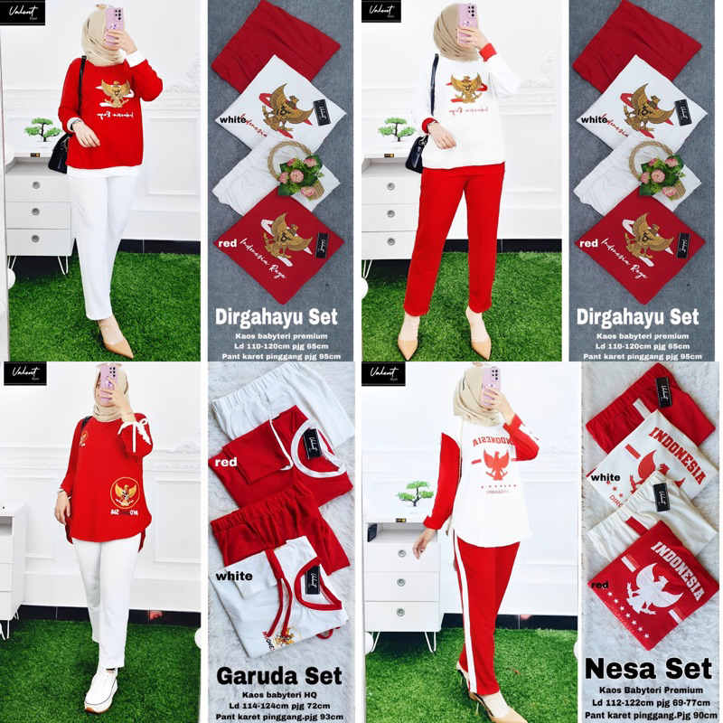 Jual GARDA SET /NESA SET / GARUDA SET / DIRGAHAYU SET W&W / BAJU ...