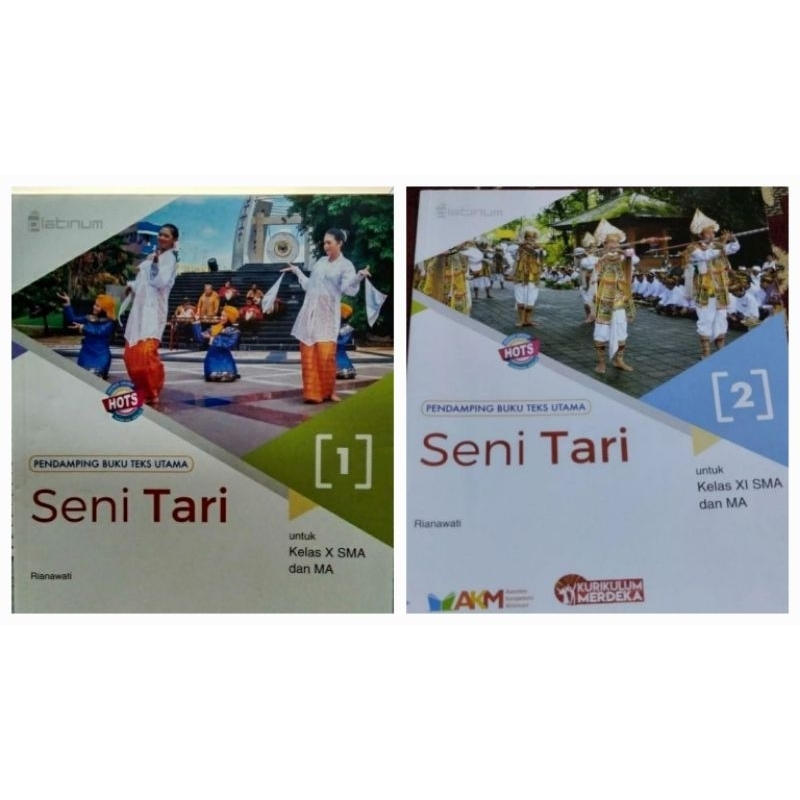 Jual Buku Sekolah Seni Tari SMA Kelas 10 dan 11 Platinum KSP / Kurikulum Merdeka _buku anak ...