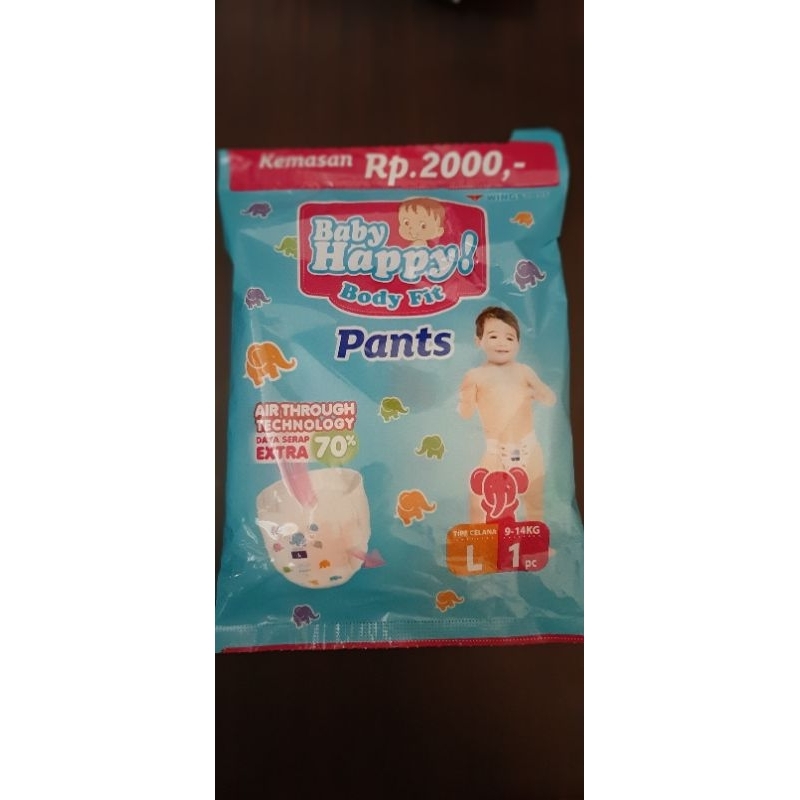 Jual Baby happy diaper, pampers baby happy kemasan celana | Shopee Indonesia