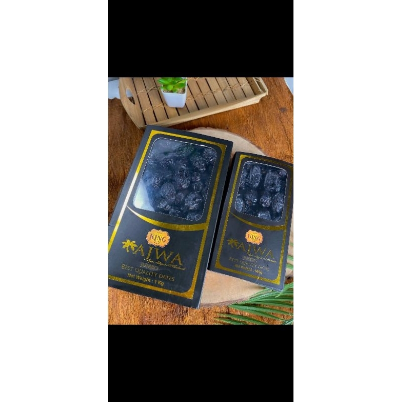 Jual KURMA AJWA MADINAH | AJWA ALIYAH KING | BARARI 500g | Shopee Indonesia