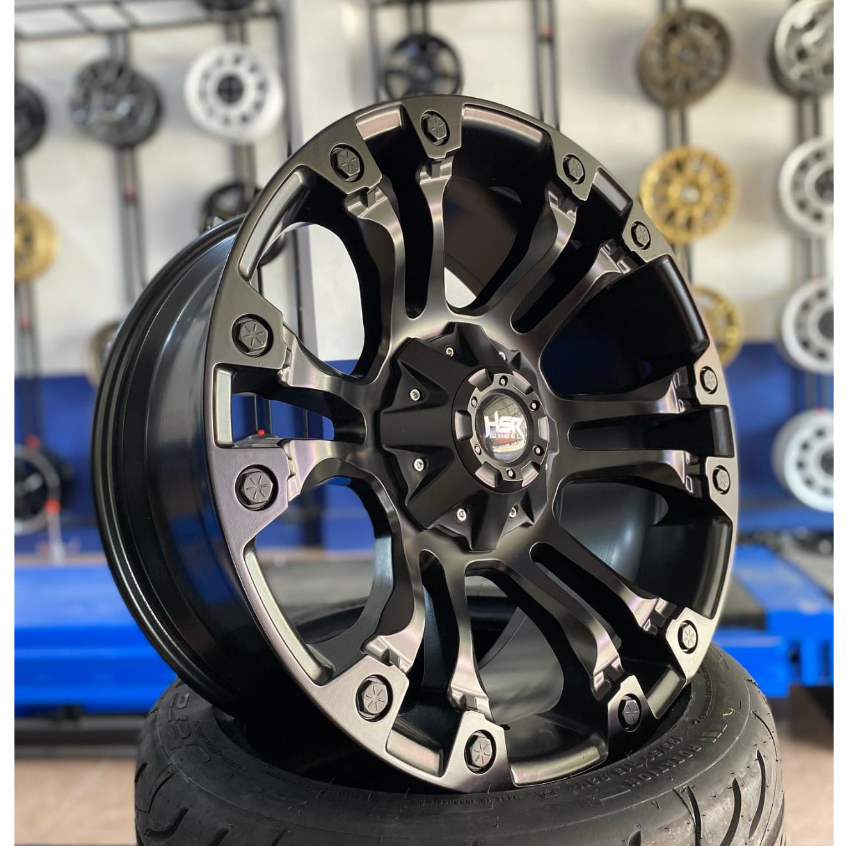 Jual Velg HSR Lumbis Ring 20 pcd 6X139,7 Velg Mobil Pajero Fotuner ...