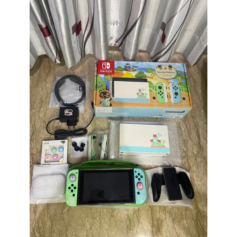 Jual Nintendo Switch Animal Crossing Edition | Shopee Indonesia