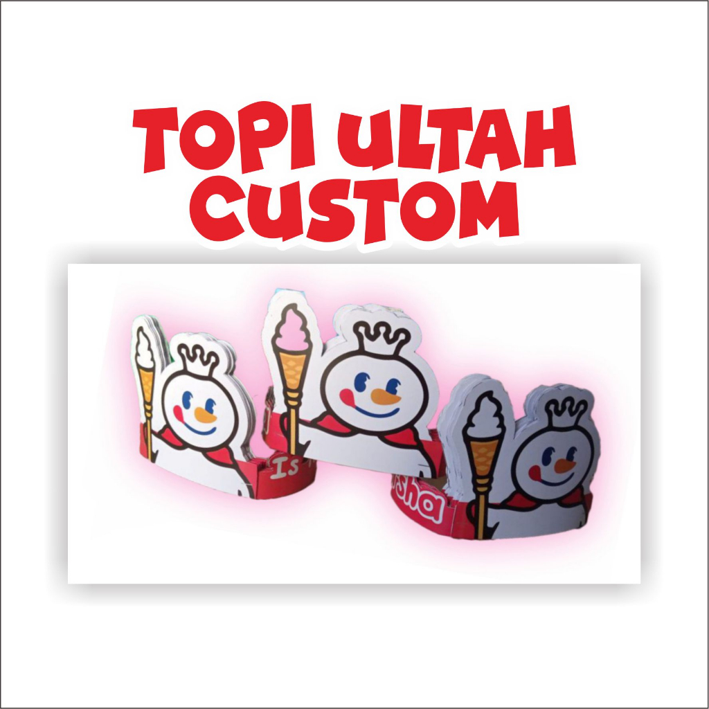 Jual Topi Ultah Ulang Tahun Bisa Custom Desain Sesukamu | Shopee Indonesia