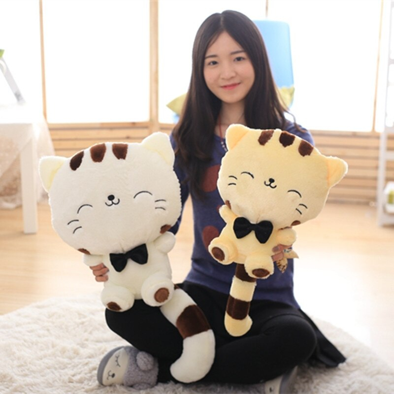 Jual Boneka Kucing Kawaii Cat Plush Dolls Toys Bahan Halus Hadiah Ulang ...