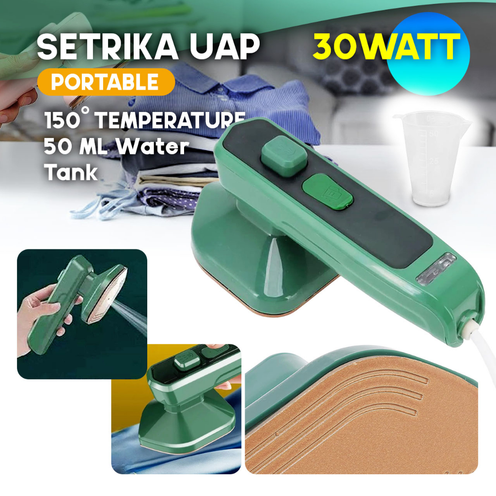 Jual Setrika Uap Mini Travel Setrika Uap Steamer Iron Elektrik Strika ...