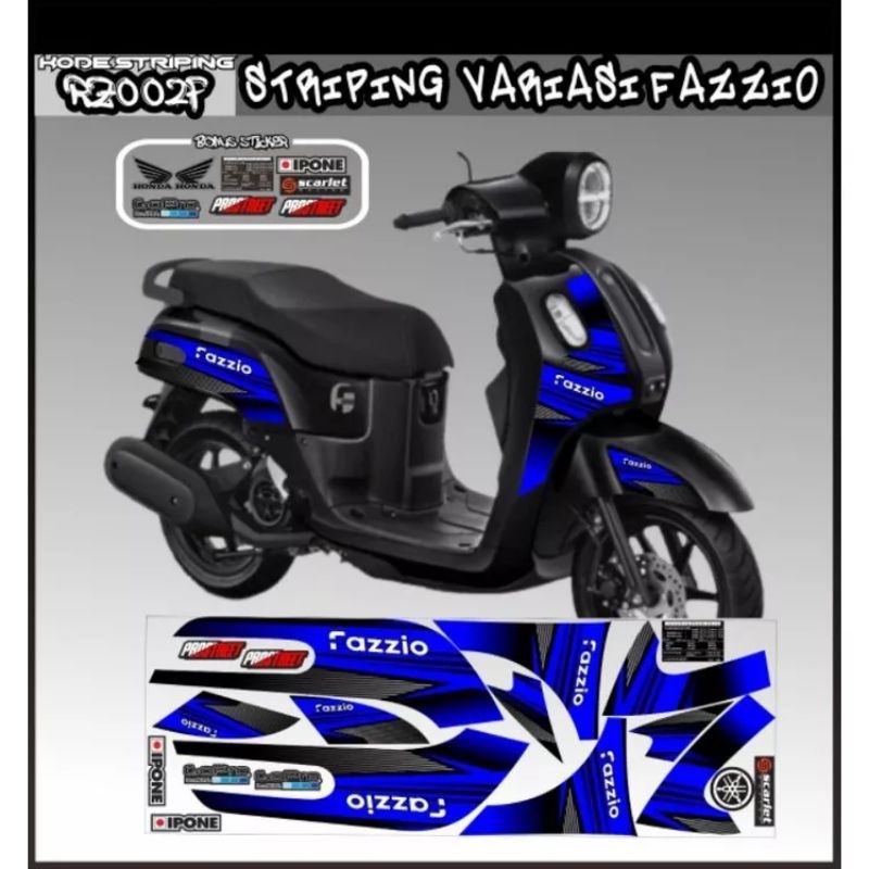 Jual Decal Fazzio Sticker Yamaha Fazzio 125 variasi tahilock Thailand ...