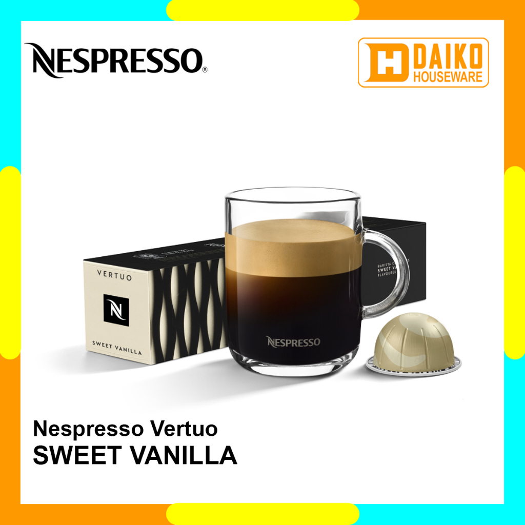 Jual Capsule Nespresso Vertuo Sweet Vanilla Flavoured - Kopi Kapsul ...