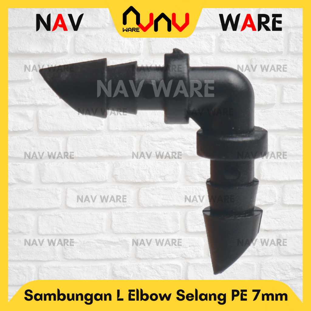 Jual Konektor Nepel Selang PE 7mm PE 6mm Aerator 3/16" Tee T Cabang 3 ...
