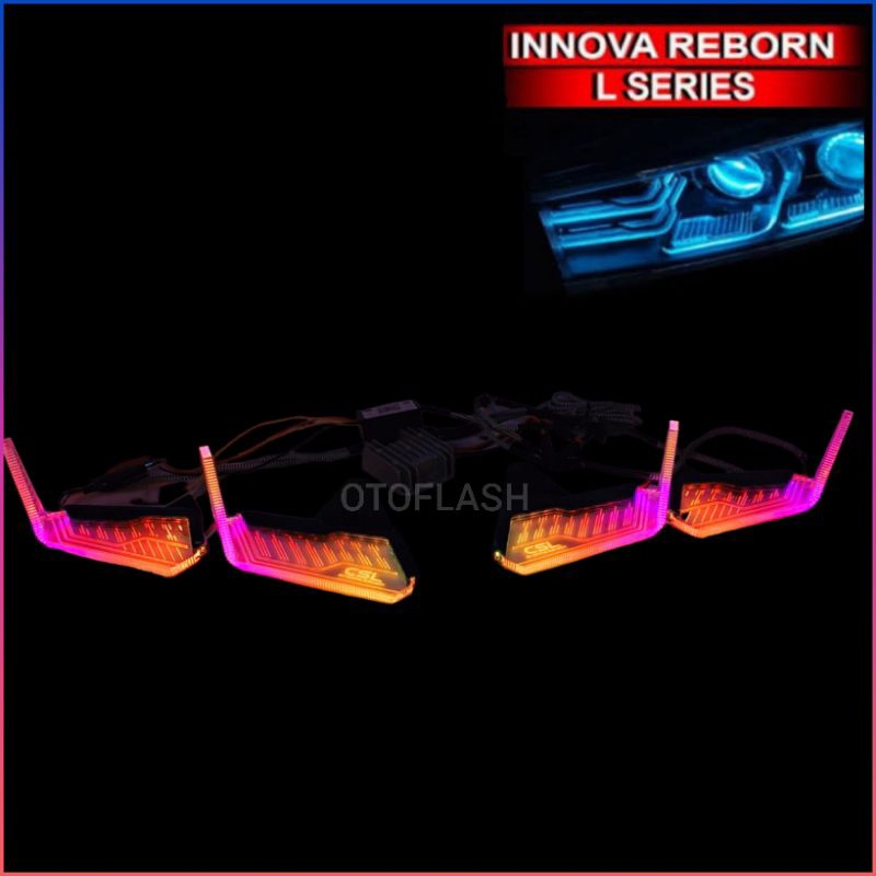 Jual LED Slim Frame L Series innova Reborn | Lazy Custom 3D RGB | vahid ...