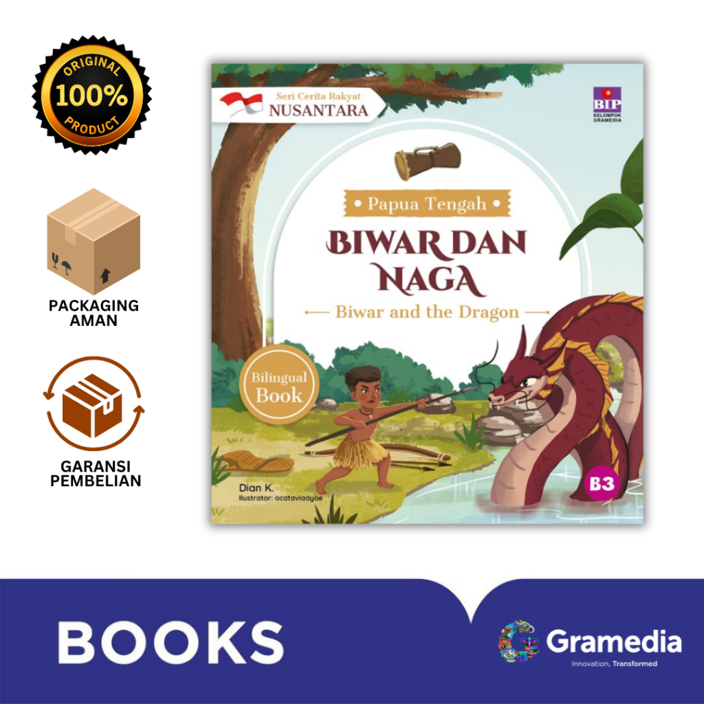Jual Gramedia Bali - SERI CERITA RAKYAT NUSANTARA PAPUA TENGAH: BIWAR ...