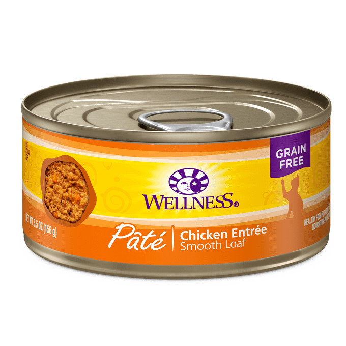 Jual Wellness Complete Health Pate Chicken Entree 5,5 oz Wet Cat Food ...