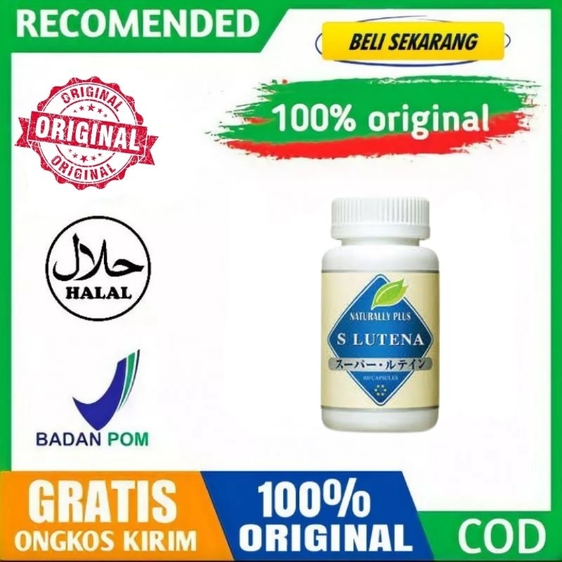 Jual S Lutena Original Obat Mata Slutena Naturally Plus | Shopee Indonesia