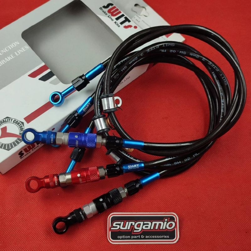 Jual Selang Rem Swits plus Staubli plus banjo | Shopee Indonesia