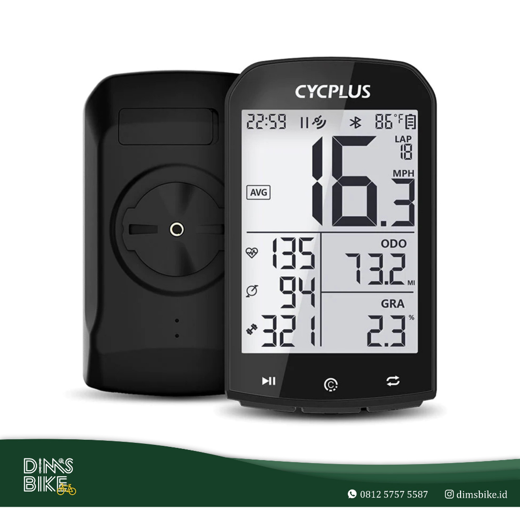 Jual Cycplus M1 Gps Bike Computer Speedometer Cyclocomp Sepeda Not Xoss ...