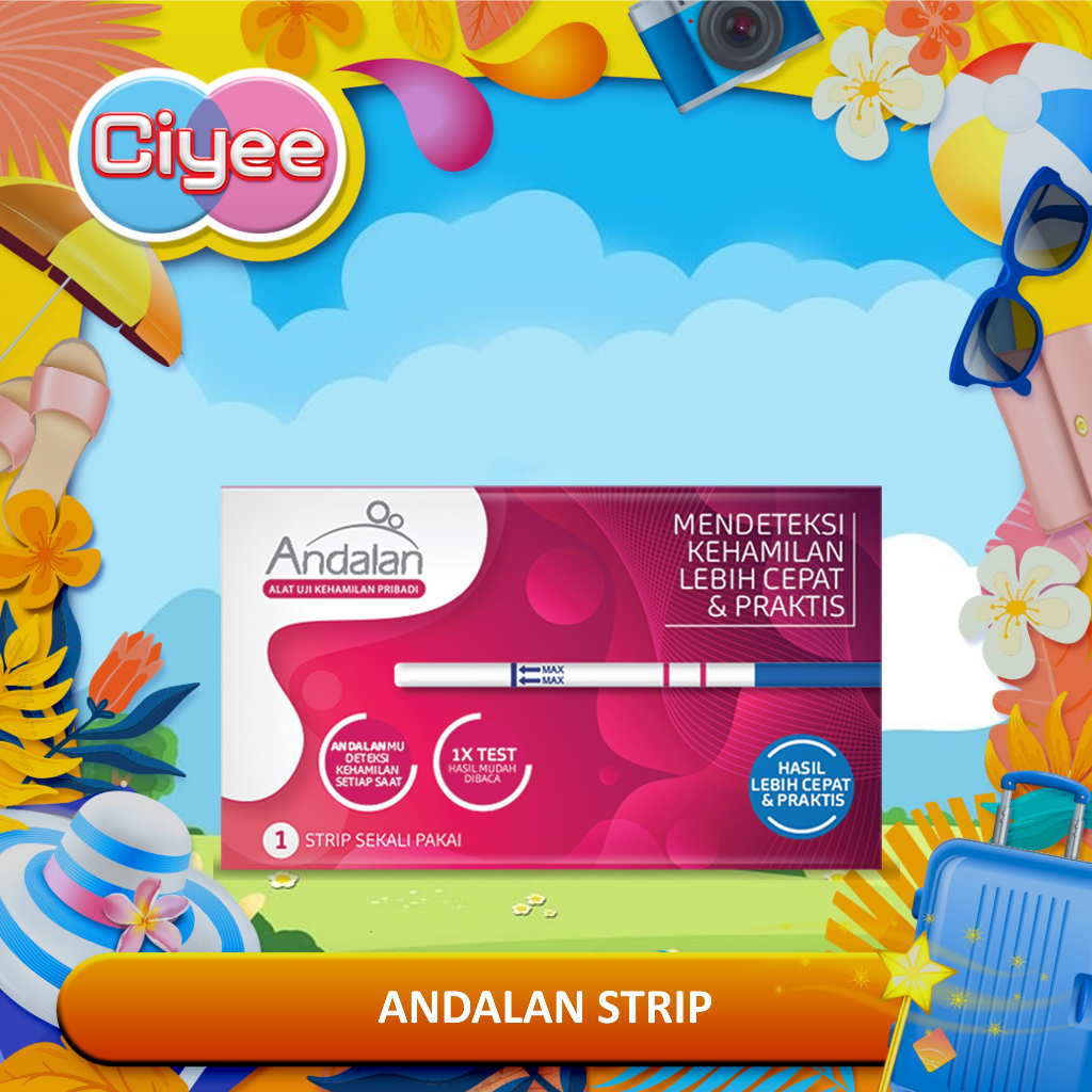 Jual Andalan Pregnancy Test Kit 1 Strip / / Alat Uji Cek Kehamilan ...