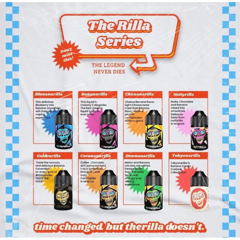 Jual RILLA PODS SERIES 30ml | Shopee Indonesia