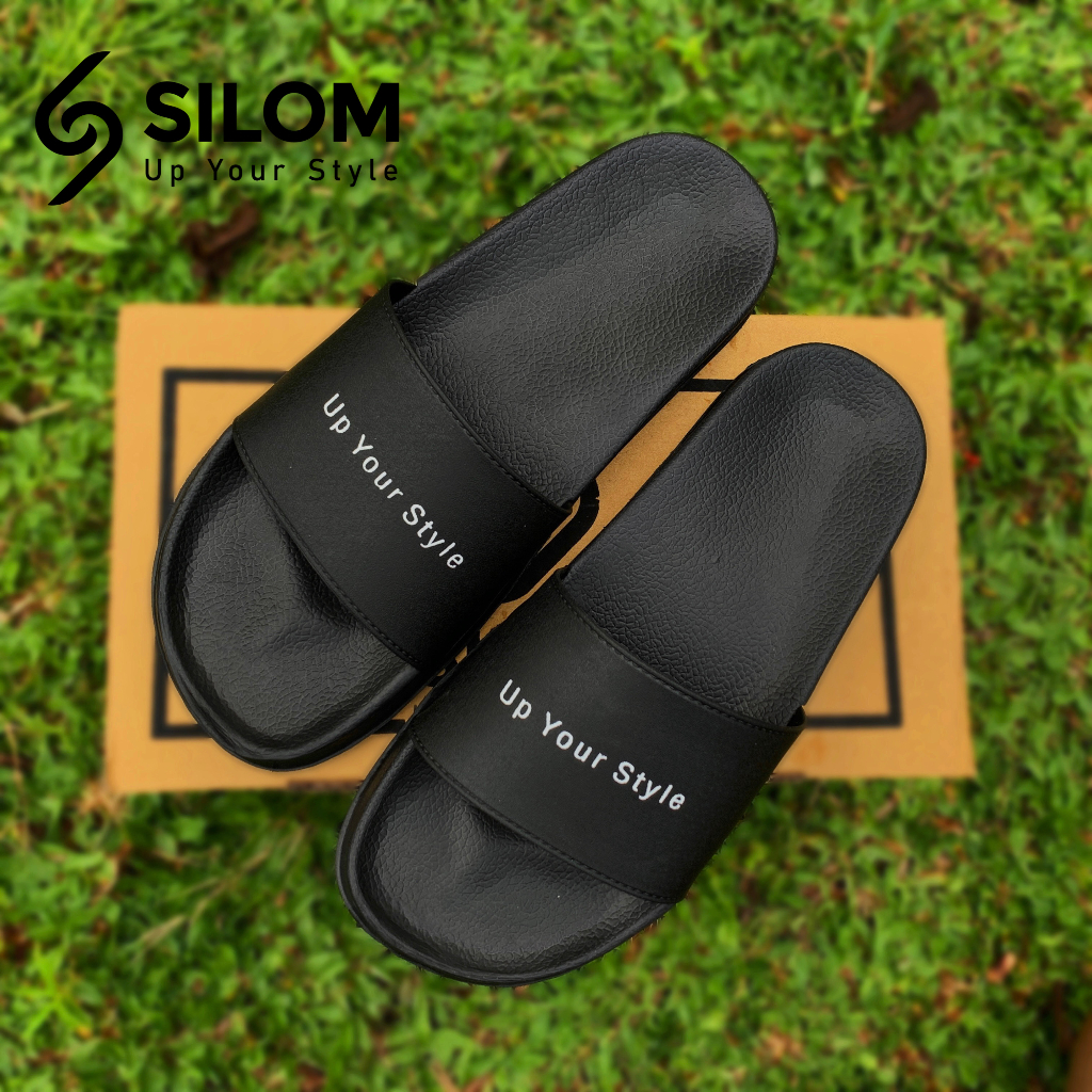 Jual Silom S-04 Code UP YOUR STYLE Sandal Pria Karet Anti Air Sendal ...