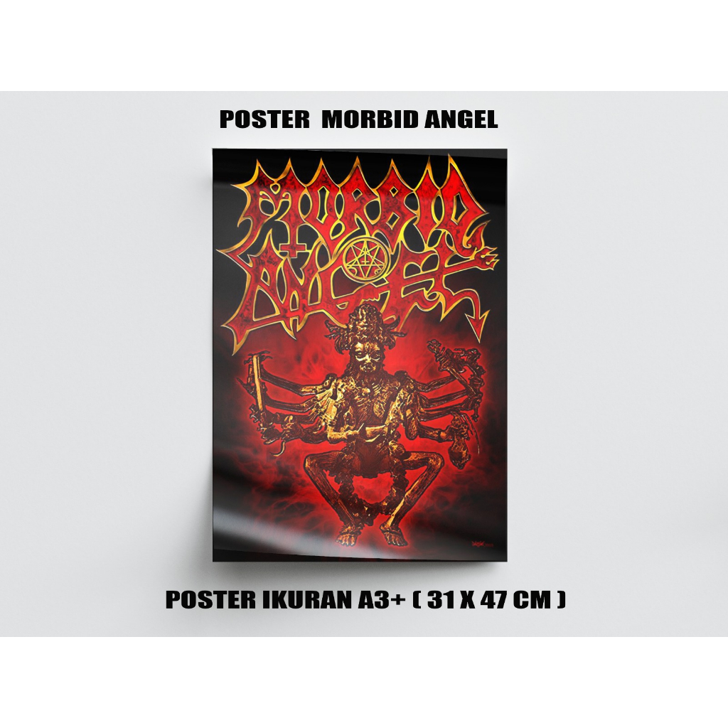 Jual POSTER MORBID ANGEL. POSTER UKURAN A+ ( 31 X 47 CM ) | Shopee ...