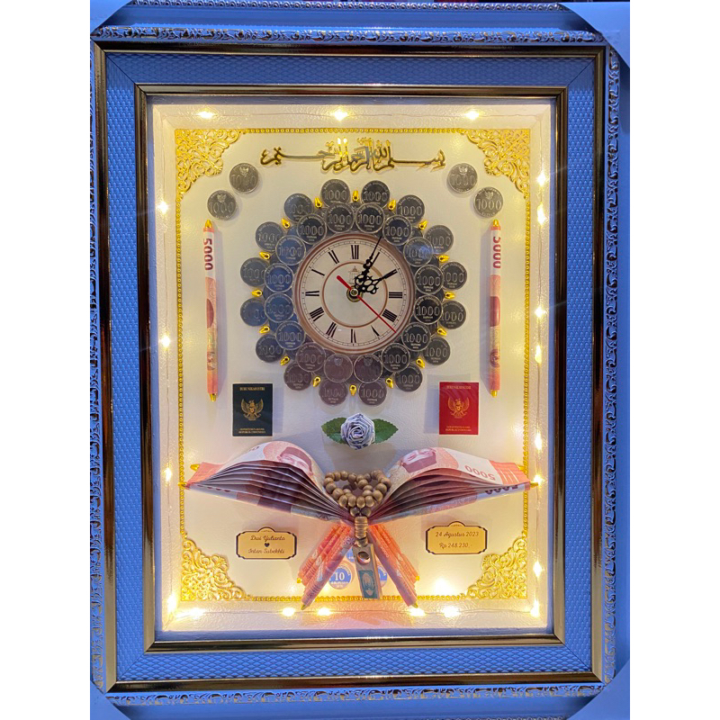 Jual TERMURAH !!!!! REALPICT!!!! Mahar Bentuk Jam dan Al-Qur'an / MAHAR ...