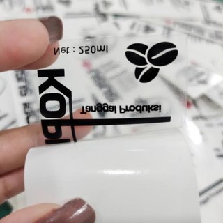 Jual CETAK STIKER TRANSPARAN A3+ ANTI AIR (PRINT & CUT) | Shopee Indonesia