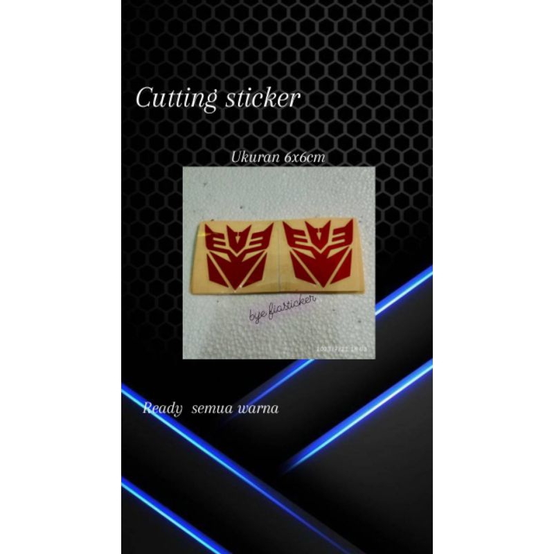 Jual sticker cutting logo TRANSFORMERS | Shopee Indonesia