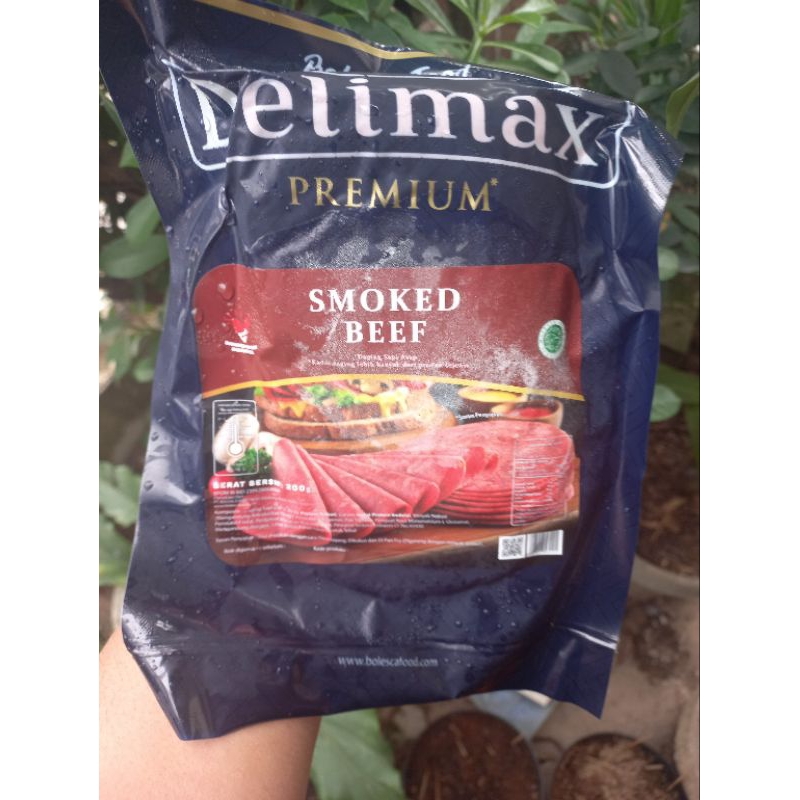 Jual Delimax Smoked Beef (isi 10pcs) Kemasan 200gram | Shopee Indonesia