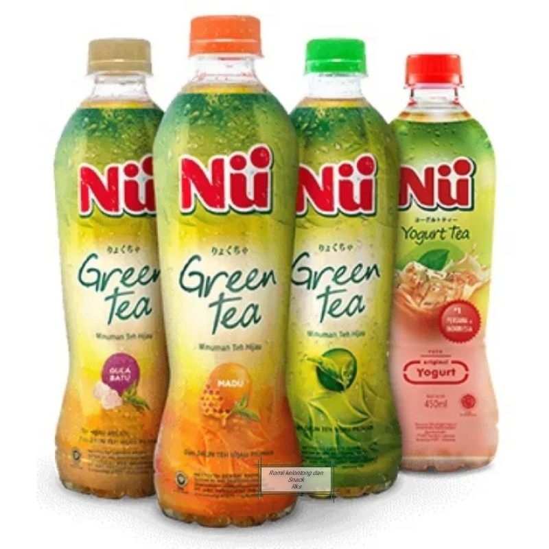 Jual Nu Green Tea 450ml All Varian Semua Rasa 1Pcs | Shopee Indonesia