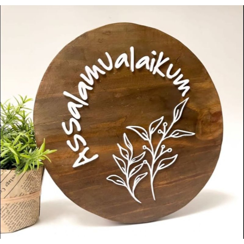 Jual hiasan dinding home akrilik pajangan dinding dekorasi rumah ...