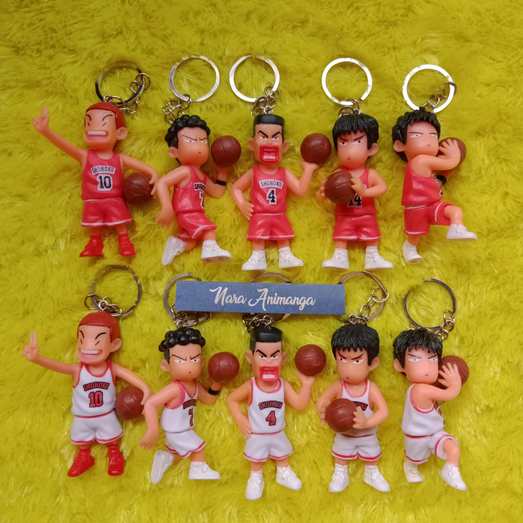 Jual Nara Animanga Action Mini Figure Gantungan Kunci Mobil Motor Anime ...