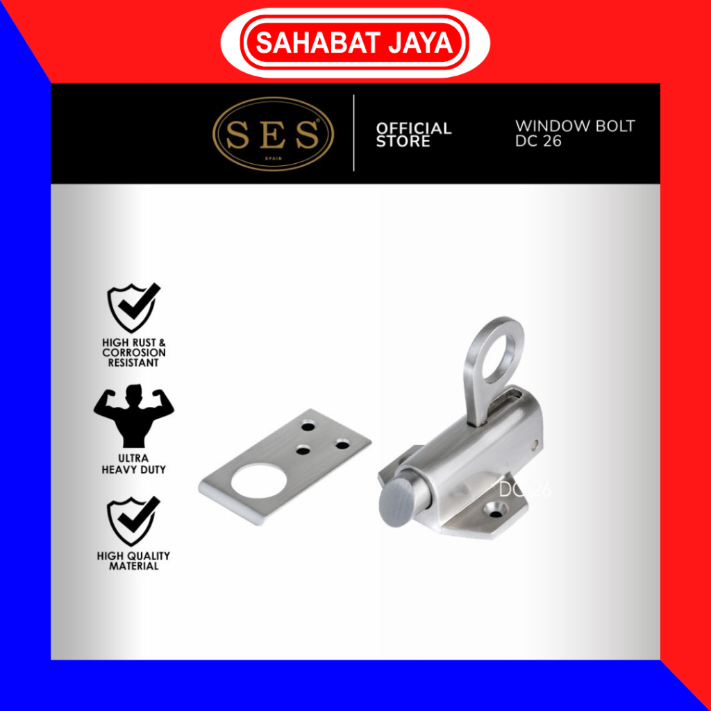 Jual SPRING KNIFE GRENDEL KODOK GRENDEL KUNCI JENDELA WINDOWS BOLT SES ...